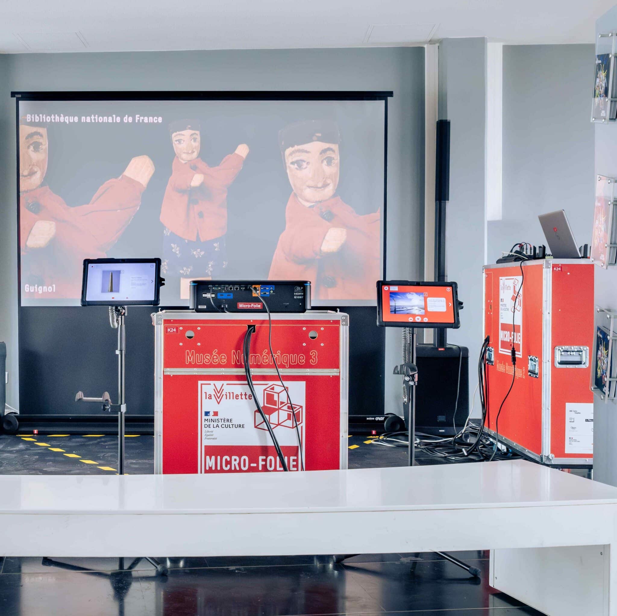 Appel à projet : prêt de kits mobiles Micro-Folie - La Villette